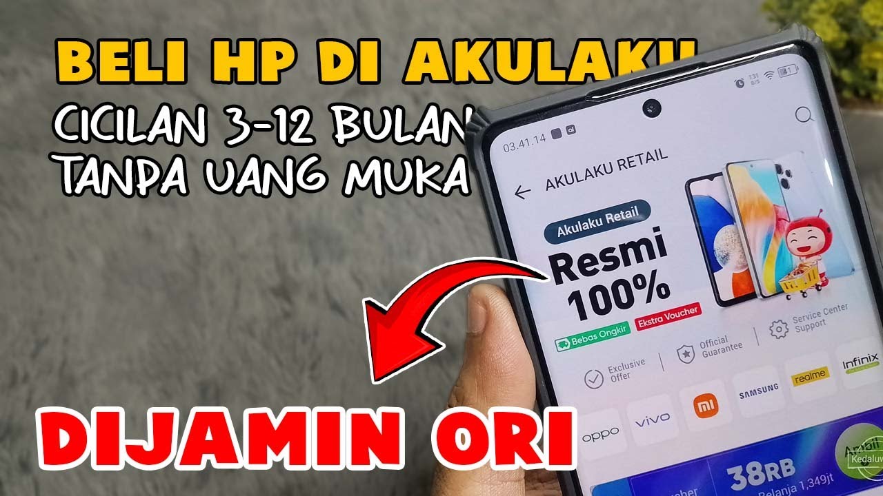 Cara Beli HP di Akulaku Dengan Cicilan Tanpa DP | BKD tutorials akulaku - YouTube