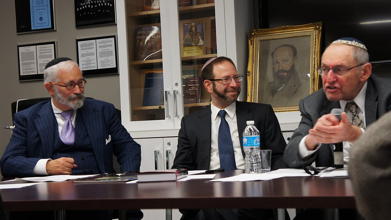 Rabbi Aaron Rakeffet lecture - early history of Bernard Revel Graduate ...