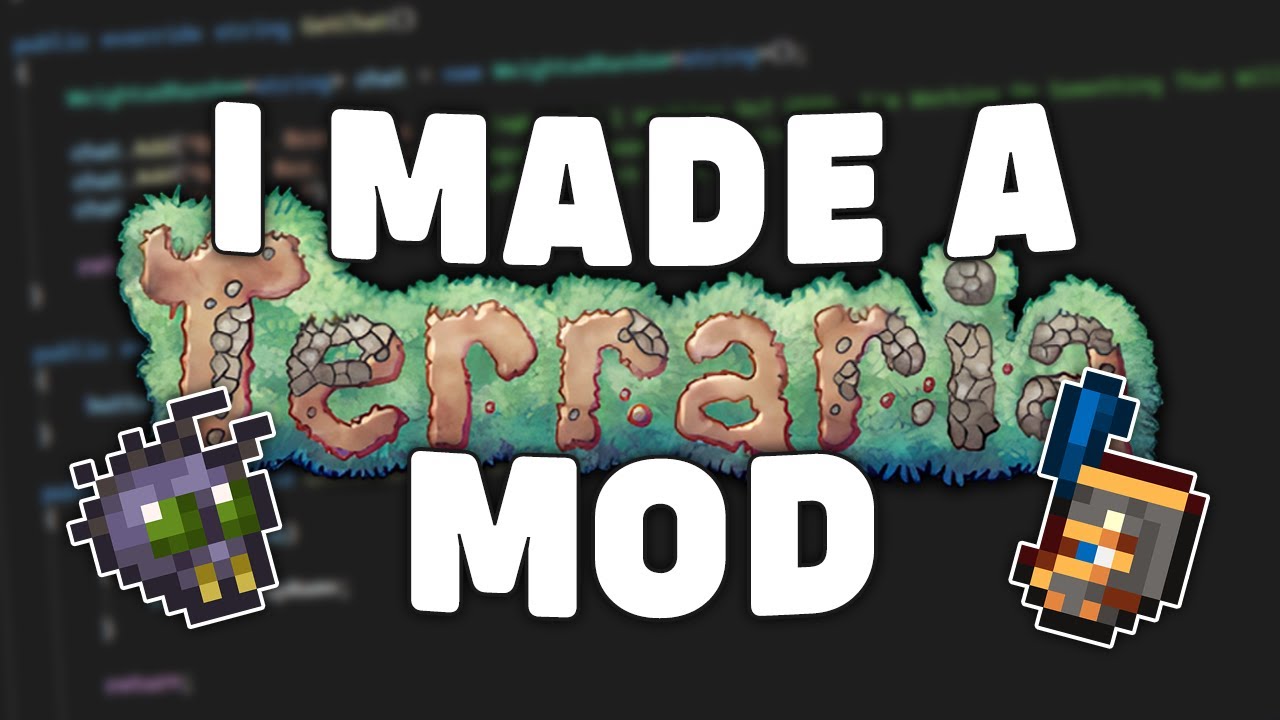 I Made A Custom Terraria Mod... - YouTube