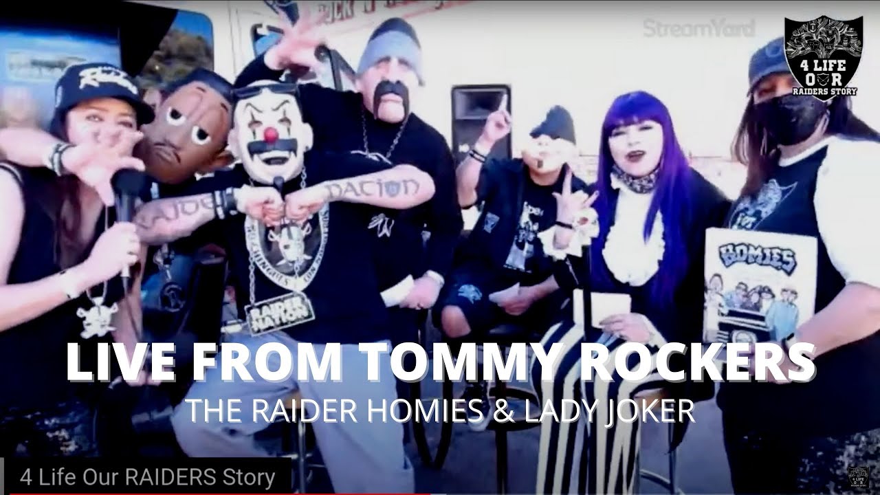 The Raider Homies, LIVE from Tommy Rockers | See how the Represent ...