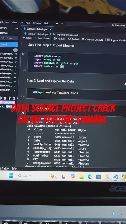 Python project, data science project, walmart sales analysis project ...