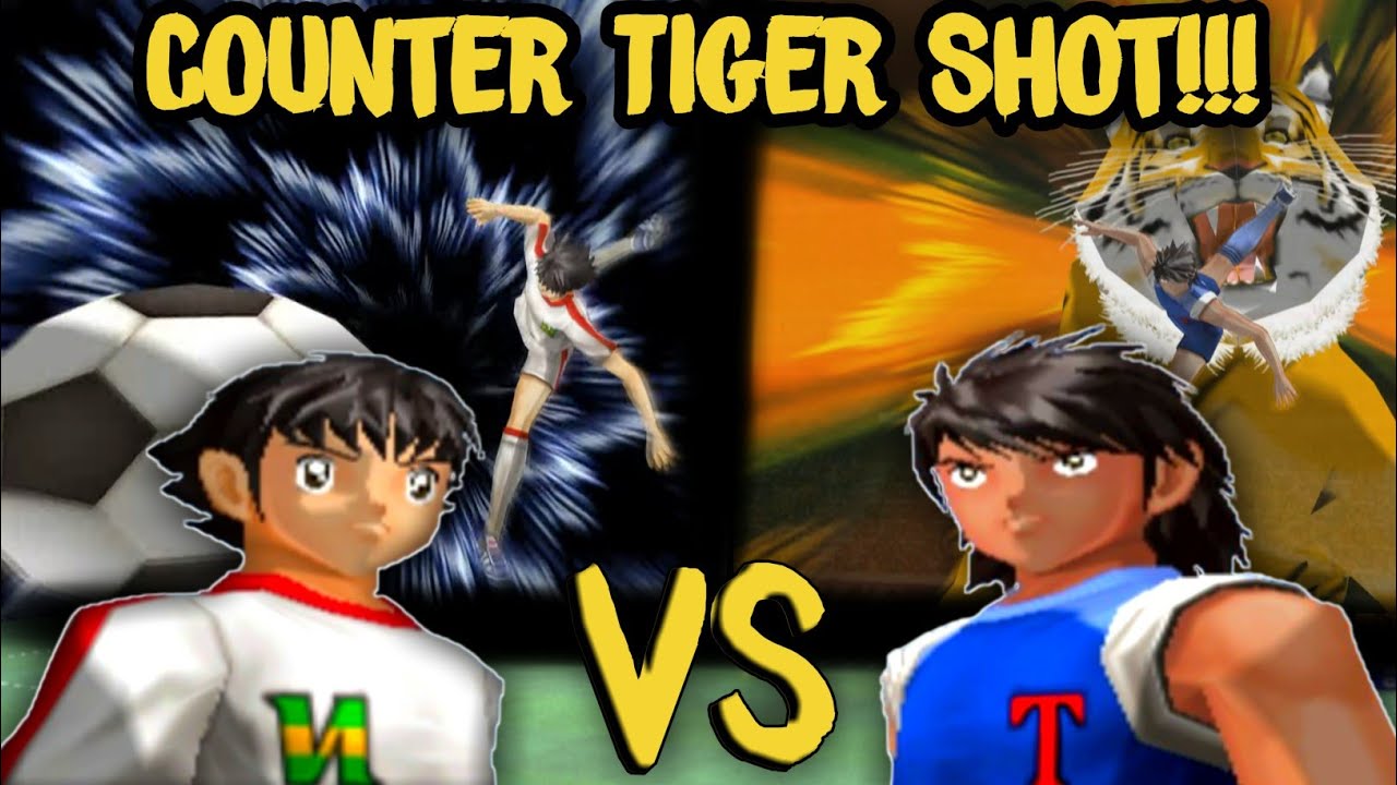 Counter Drive Tiger Shot - Captain Tsubasa PS2 - YouTube