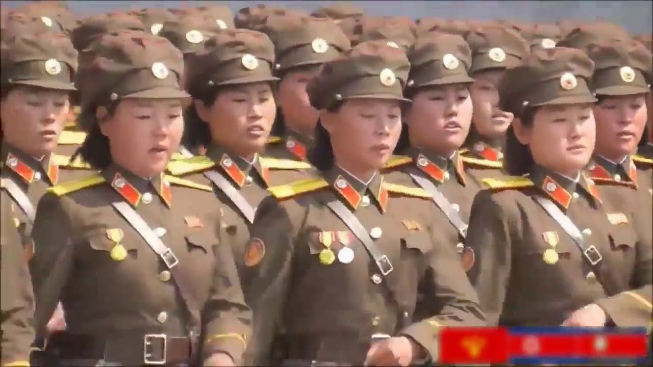 Anthem of the Korean Workers' Party "Long live KWP" POLSKIE NAPISY 조선 ...