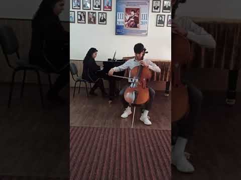 Toshbotirov Tursunali.1.A.Piatti - Caprice N9.2.S.Jalil Kalbimda.3.D. Shostakovich ConcertoN1.1-part