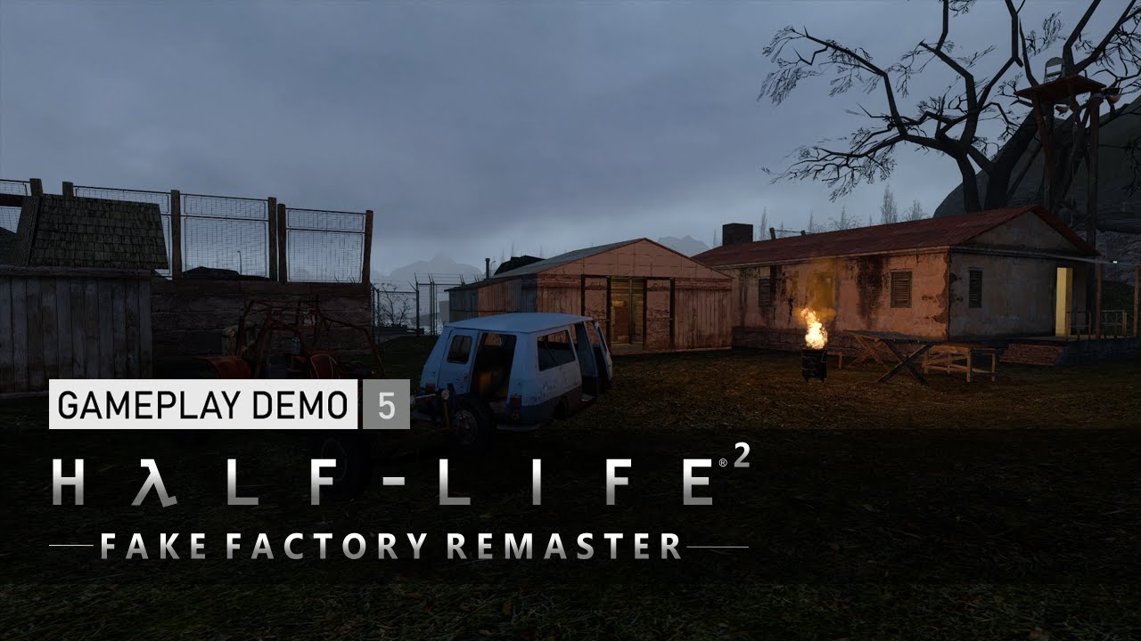 Half-Life 2 Fake Factory Remaster - Gameplay Demo #5 - YouTube