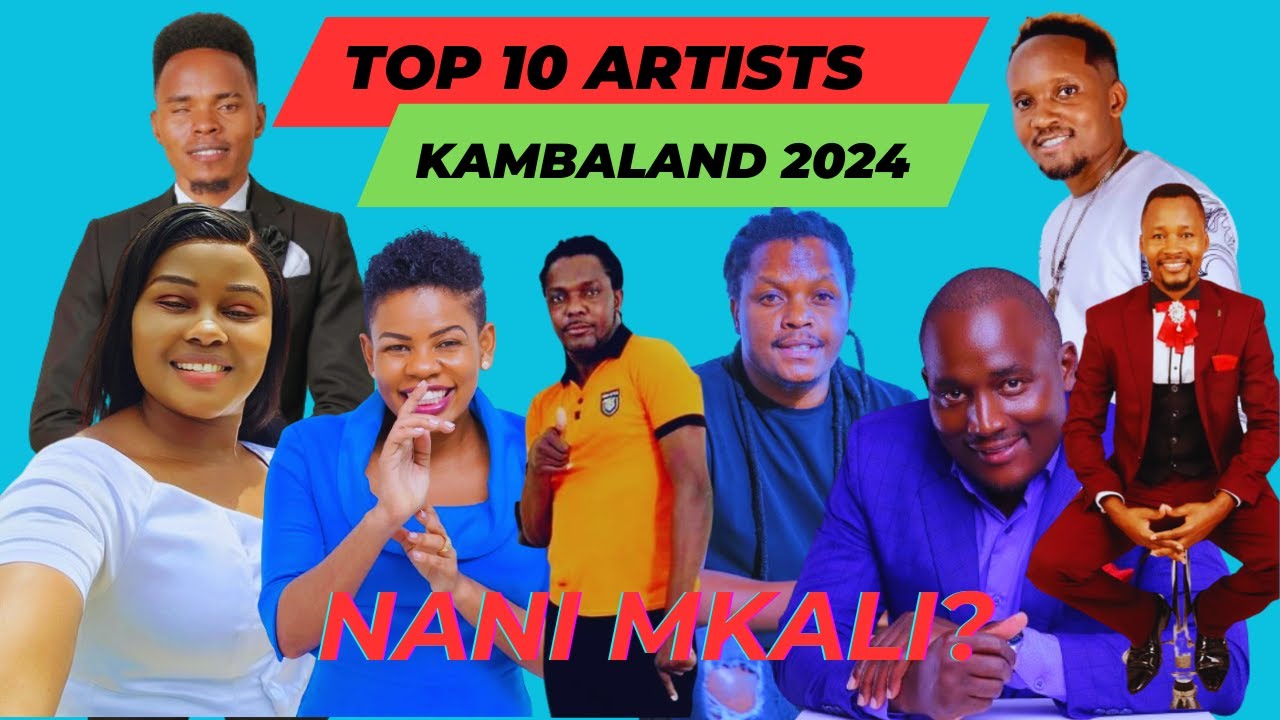 The top 10 Kamba artists 2024 - YouTube