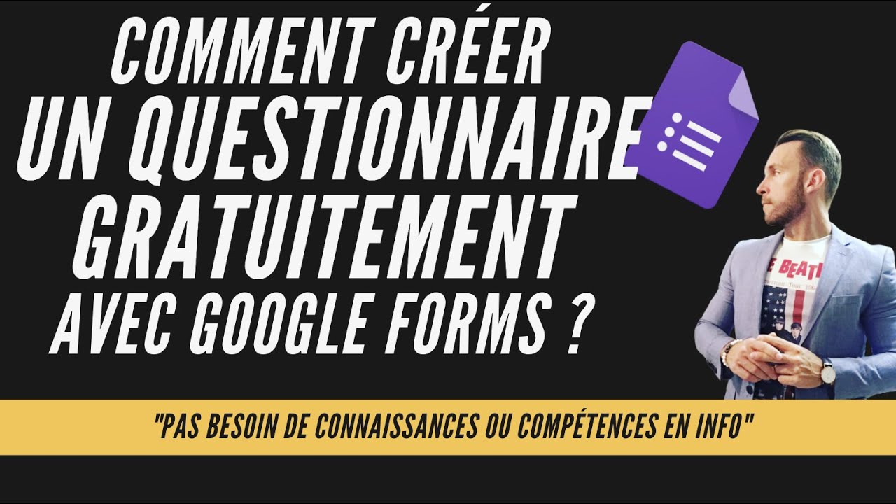 Comment créer un questionnaire d'enquête GRATUITEMENT et FACILEMENT ...