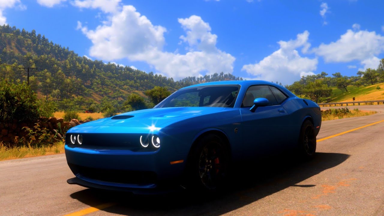 Dodge Challenger srt Hellcat driving Forza Horizon 5 gameplay #2024 # ...