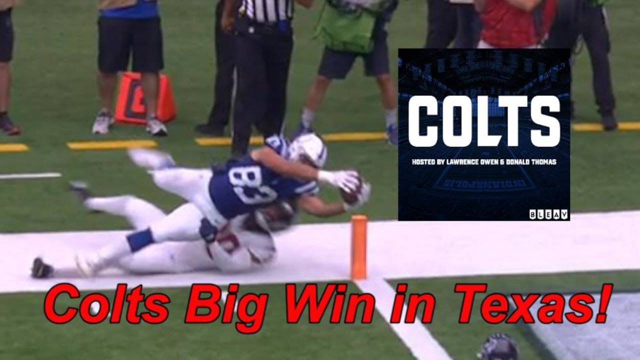 Colts Impressive with win over Texans! - YouTube