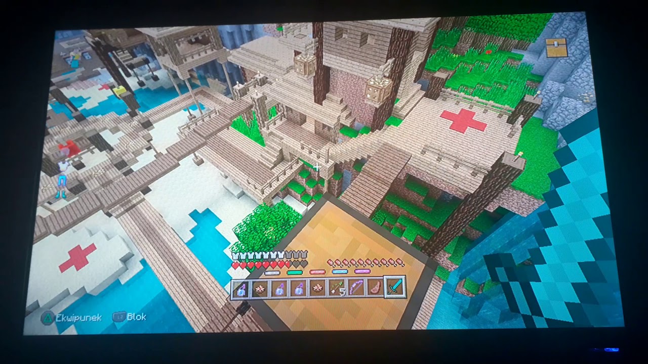 Minecraft ps3 mini gry odc1 - YouTube