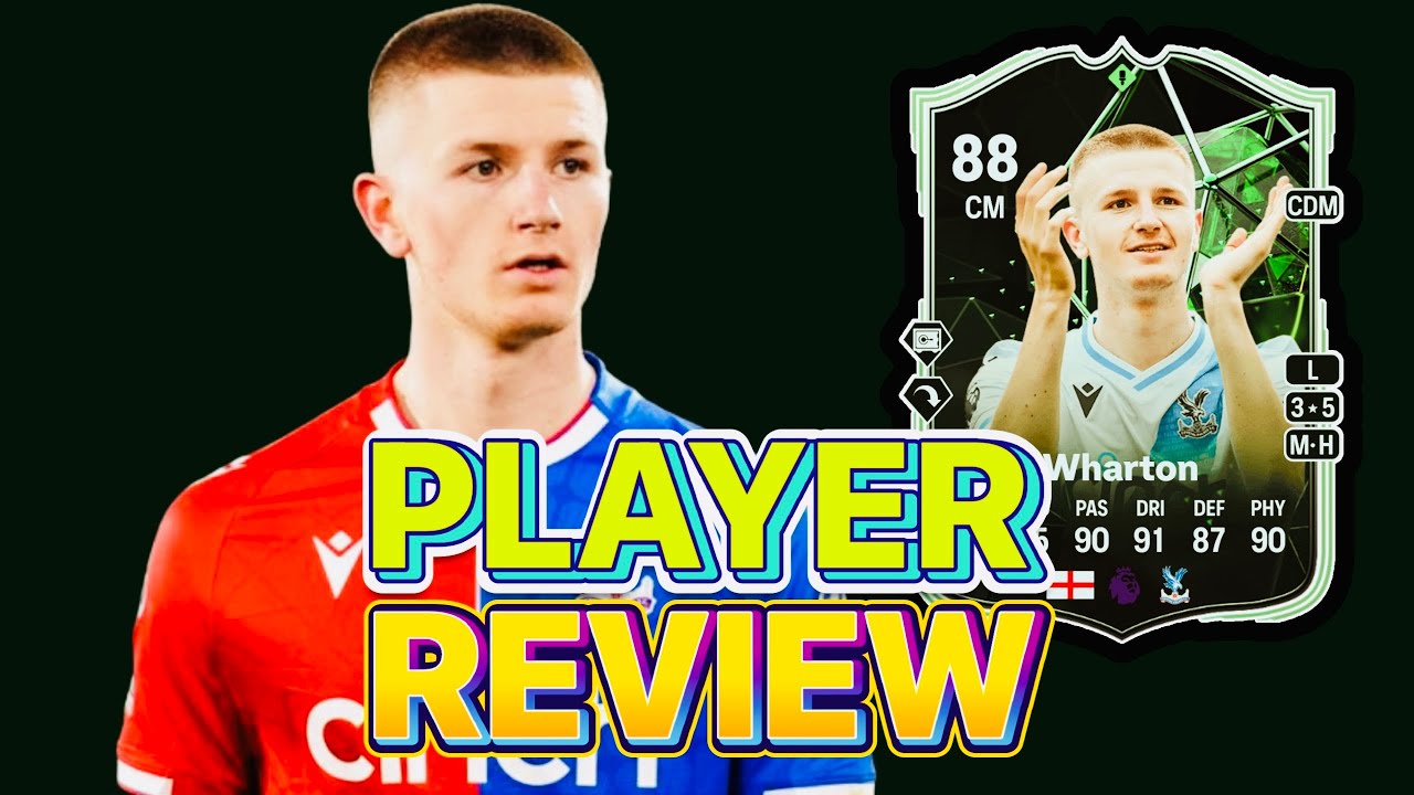 FC 24 - 88 ADAM WHARTON PLAYER REVIEW - YouTube