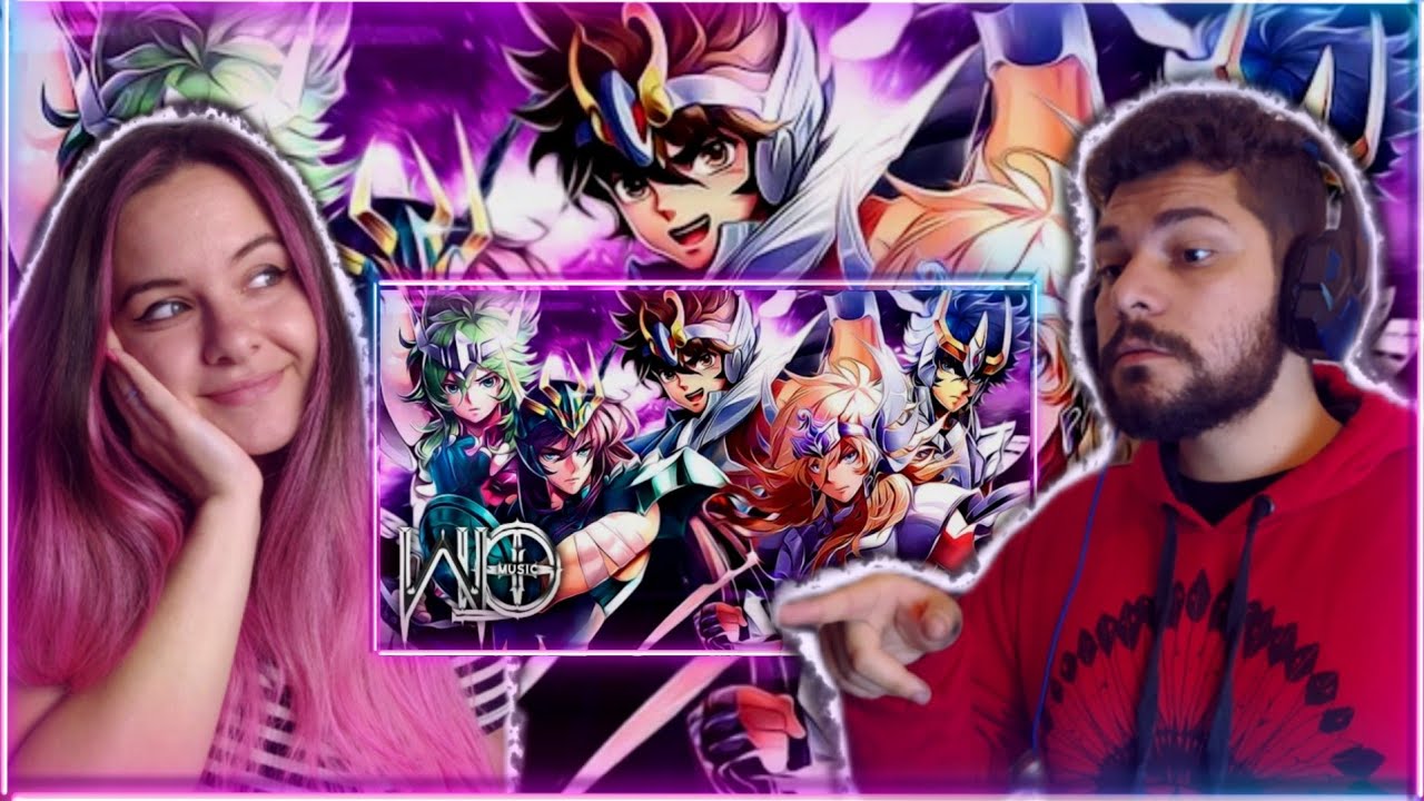 REACT | WLO - Por Athena [ Cavaleiros do Zodíaco ] - YouTube