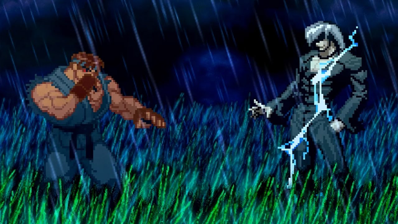 Evil Ryu vs Element. Street Fighter Mugen Multiverse - YouTube