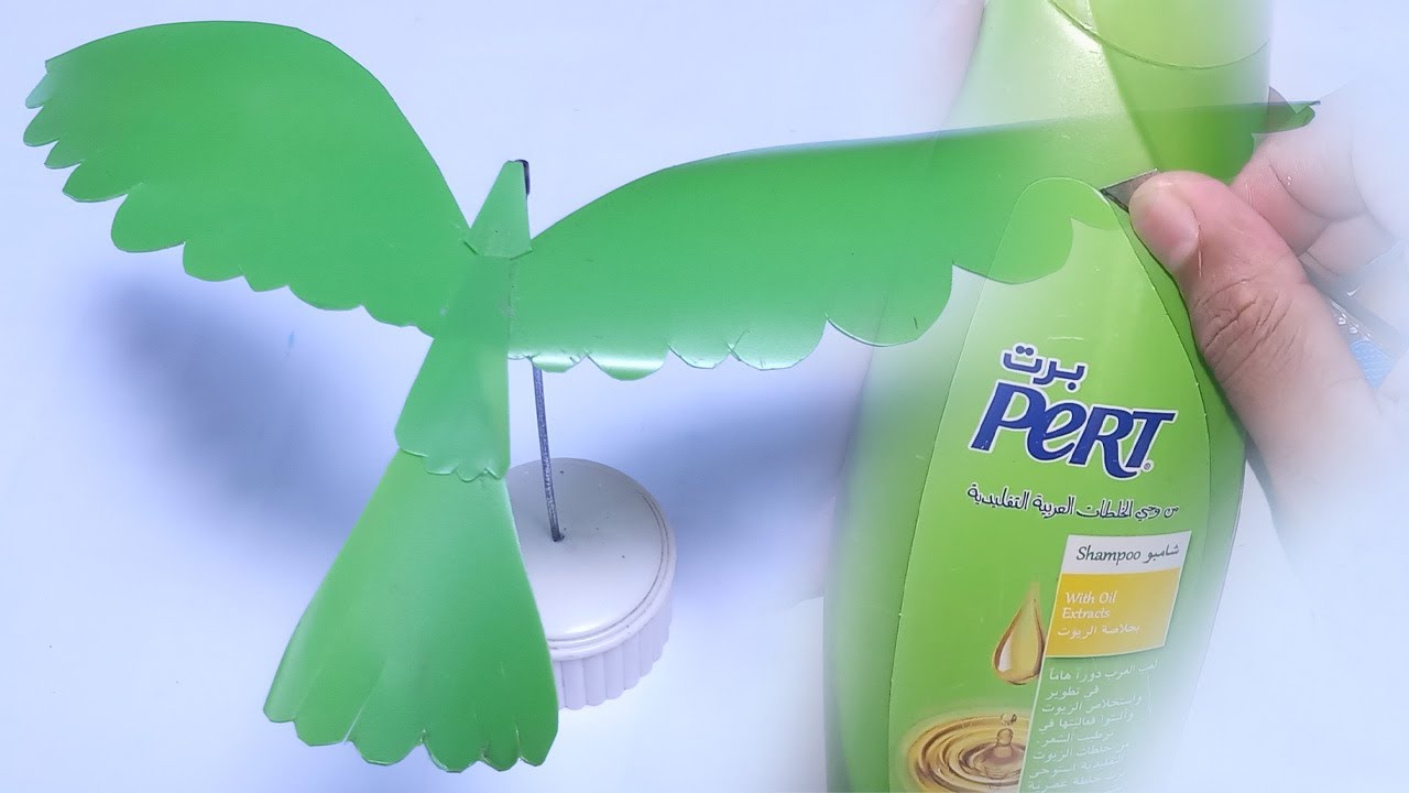 Balance bird from plastic bottle - YouTube