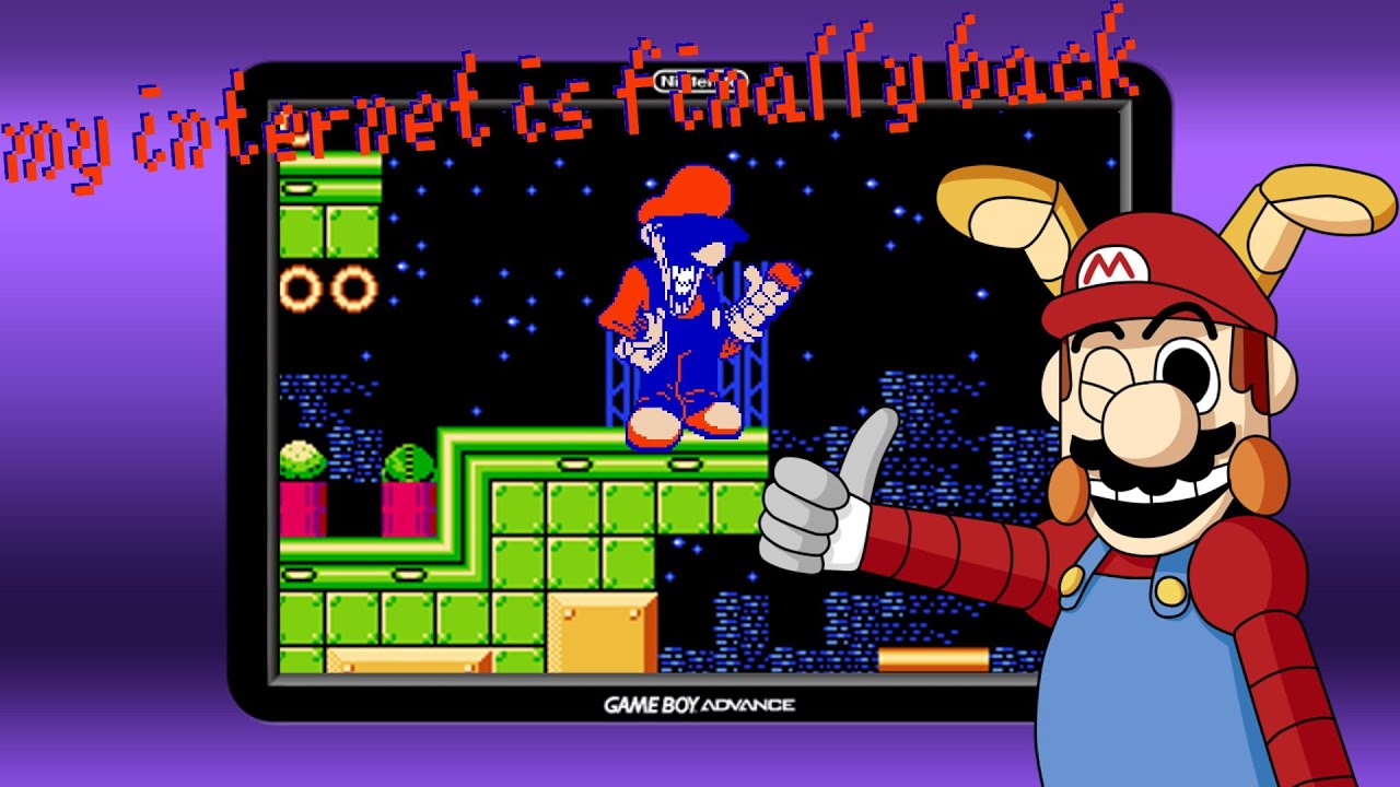 MY INTERNET IS BACK! (Mario's Madness) - YouTube