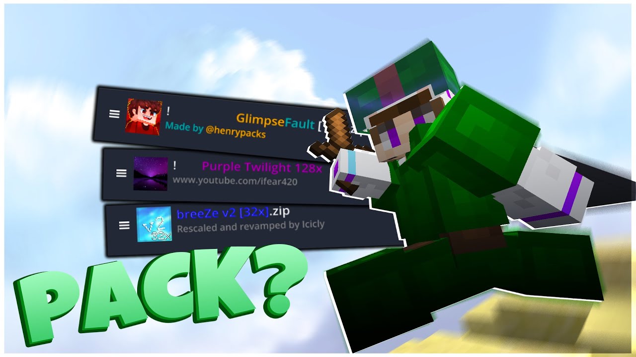 Using YOUR Favourite Texture packs | Hypixel Bedwars - YouTube