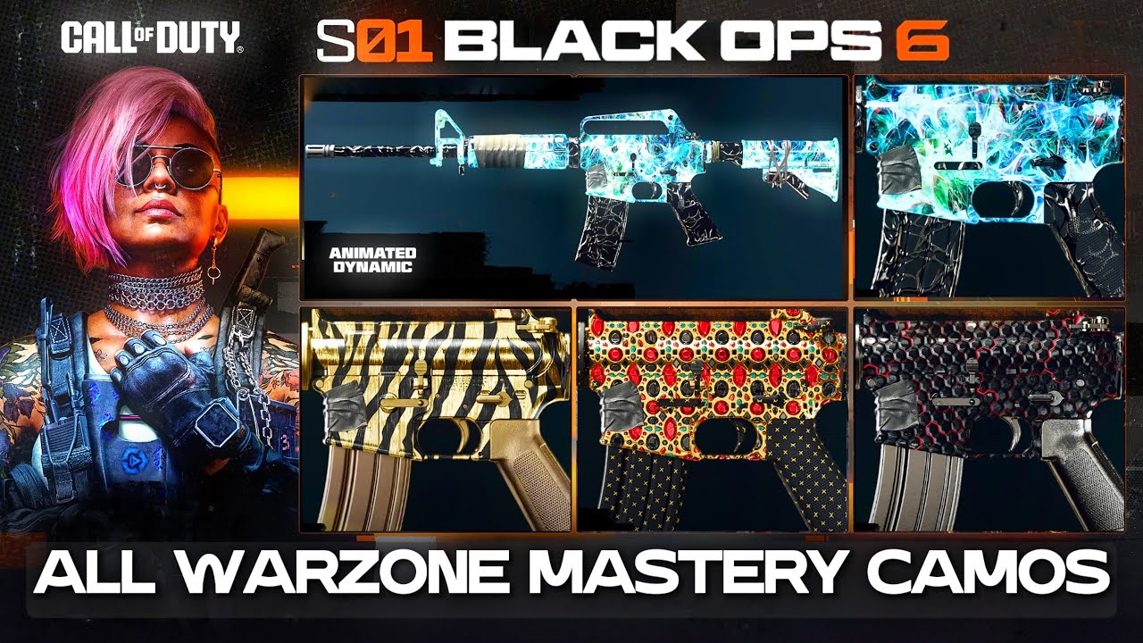 BO6 x WARZONE : How to Get Abyss Mastery Camo - YouTube