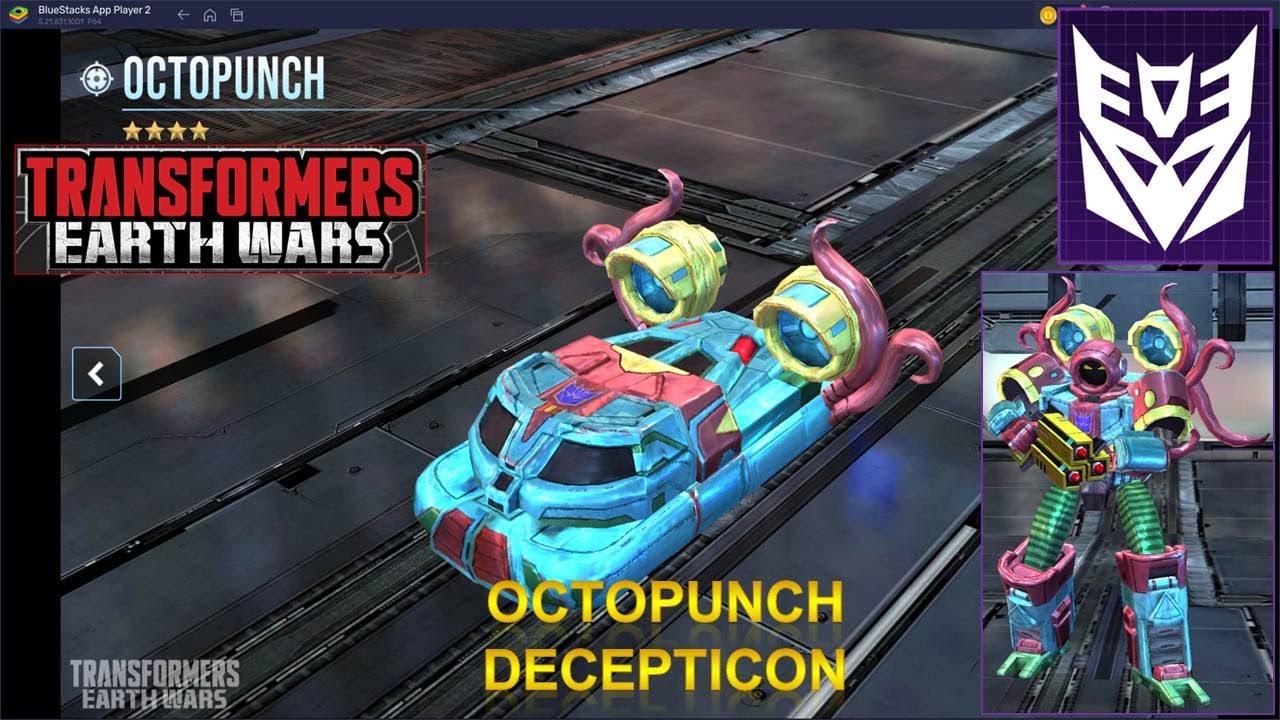 Transformers Earth Wars - Unlock Decepticon OCTOPUNCH (4 STAR) and ...
