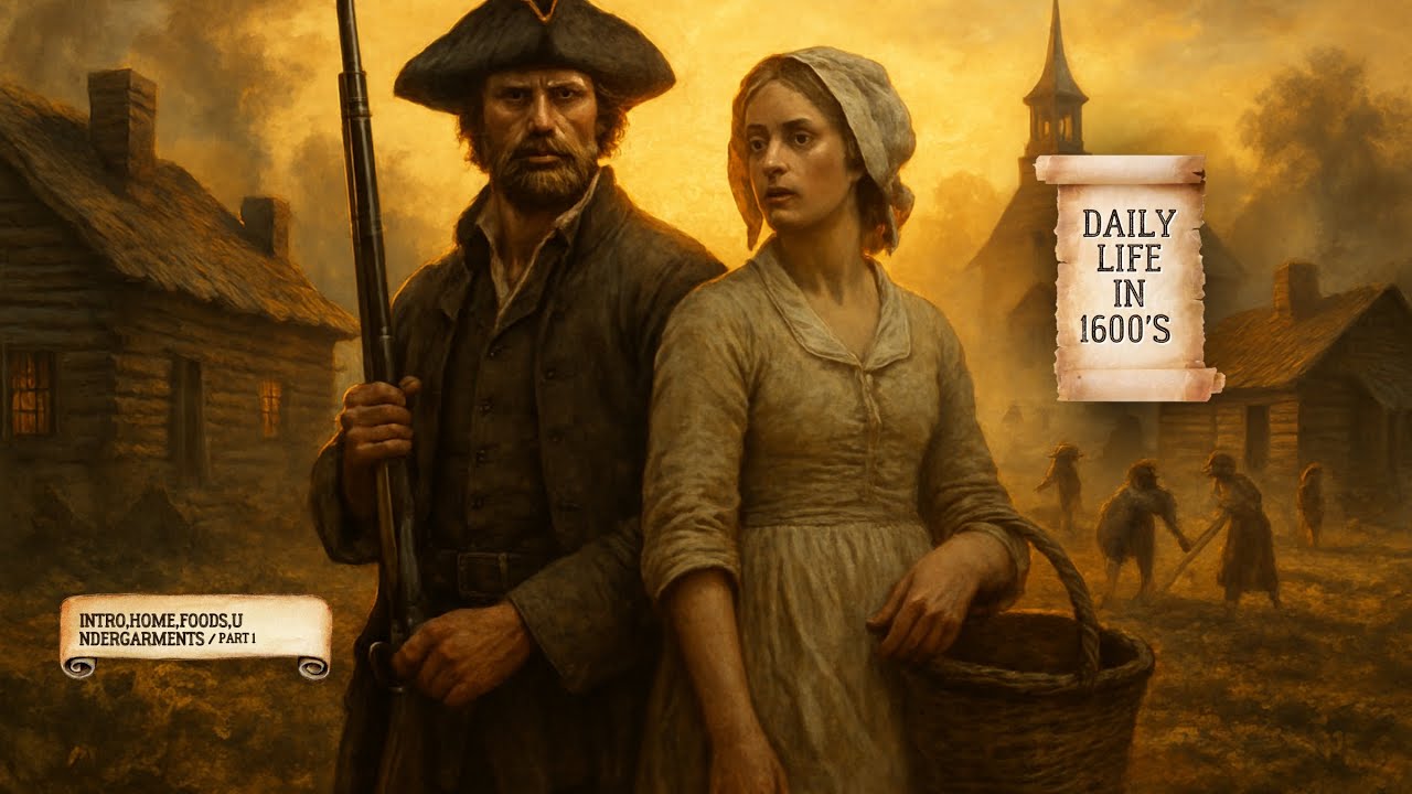 Everyday Life in Colonial America (1600s) - YouTube