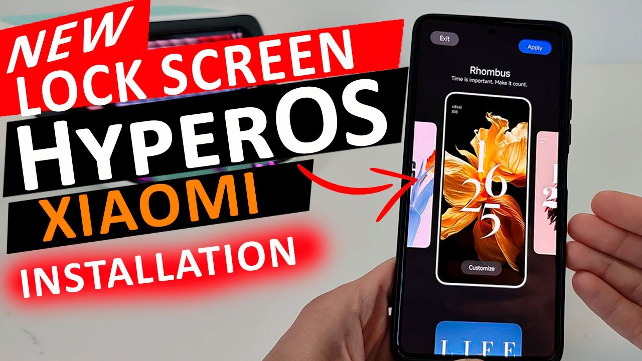 Xiaomi HyperOS NEW UPDATE 🔥 Lock Screen (MIUI 15) - YouTube