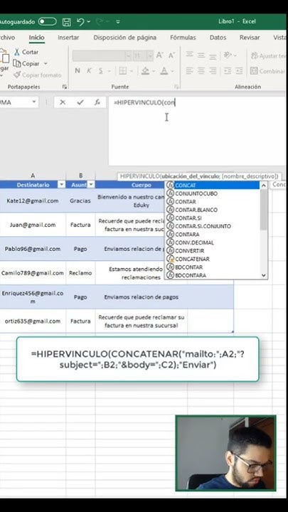 Enviar Correos Desde Excel Sin Macros Super Facil Excel Shorts Trucosexcel Tipsexcel Office