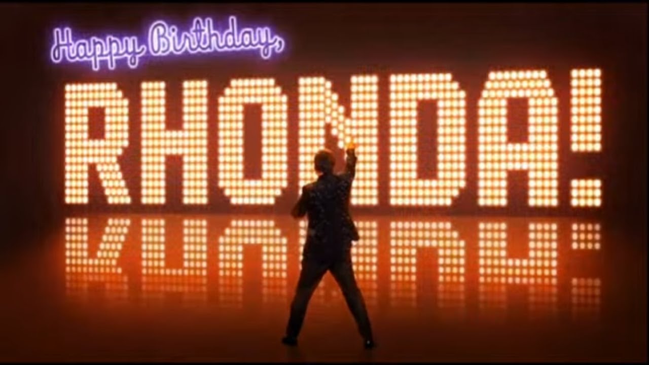 Happy Birthday Rhonda Youtube