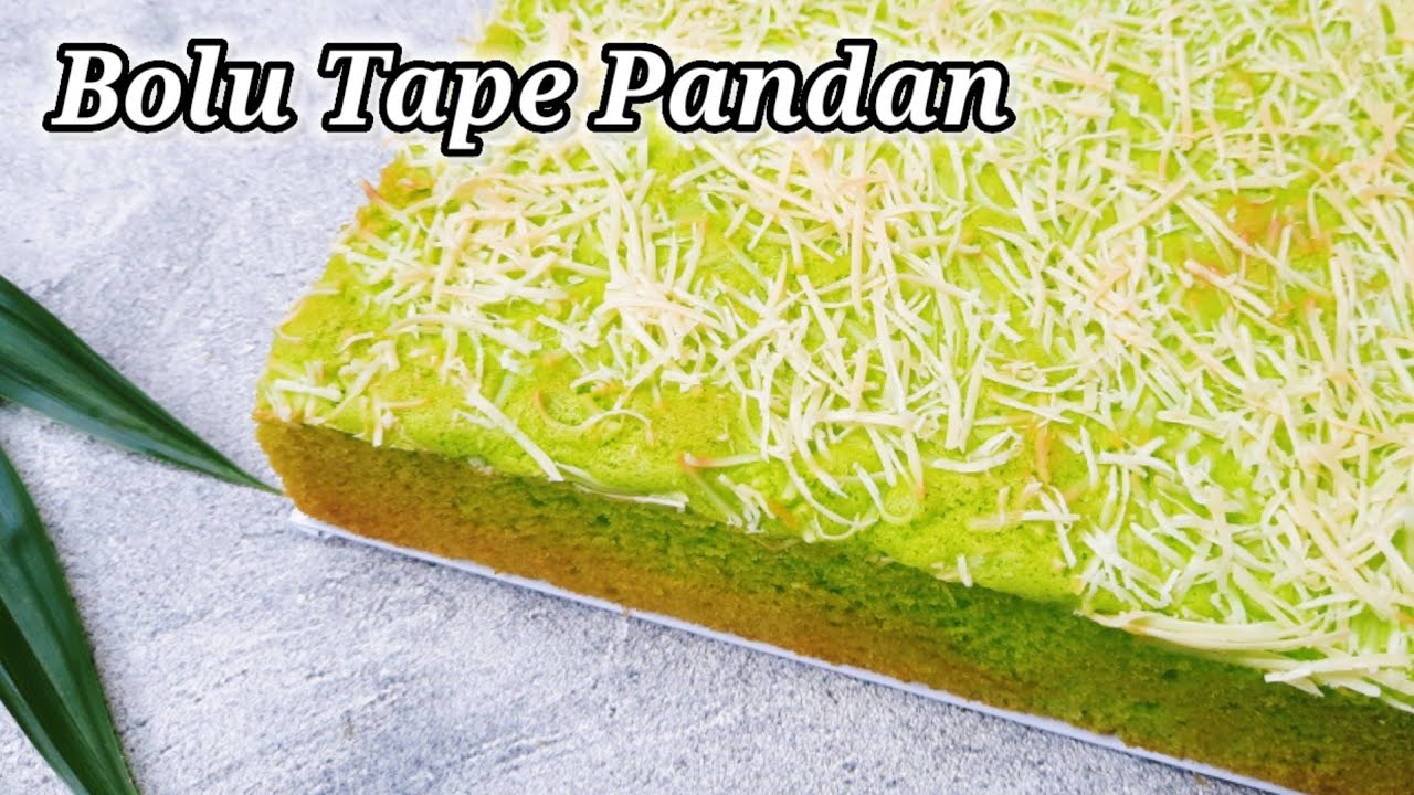 Bolu Tape Pandan | Paling Enak, Lembut dan Moist Banget - YouTube