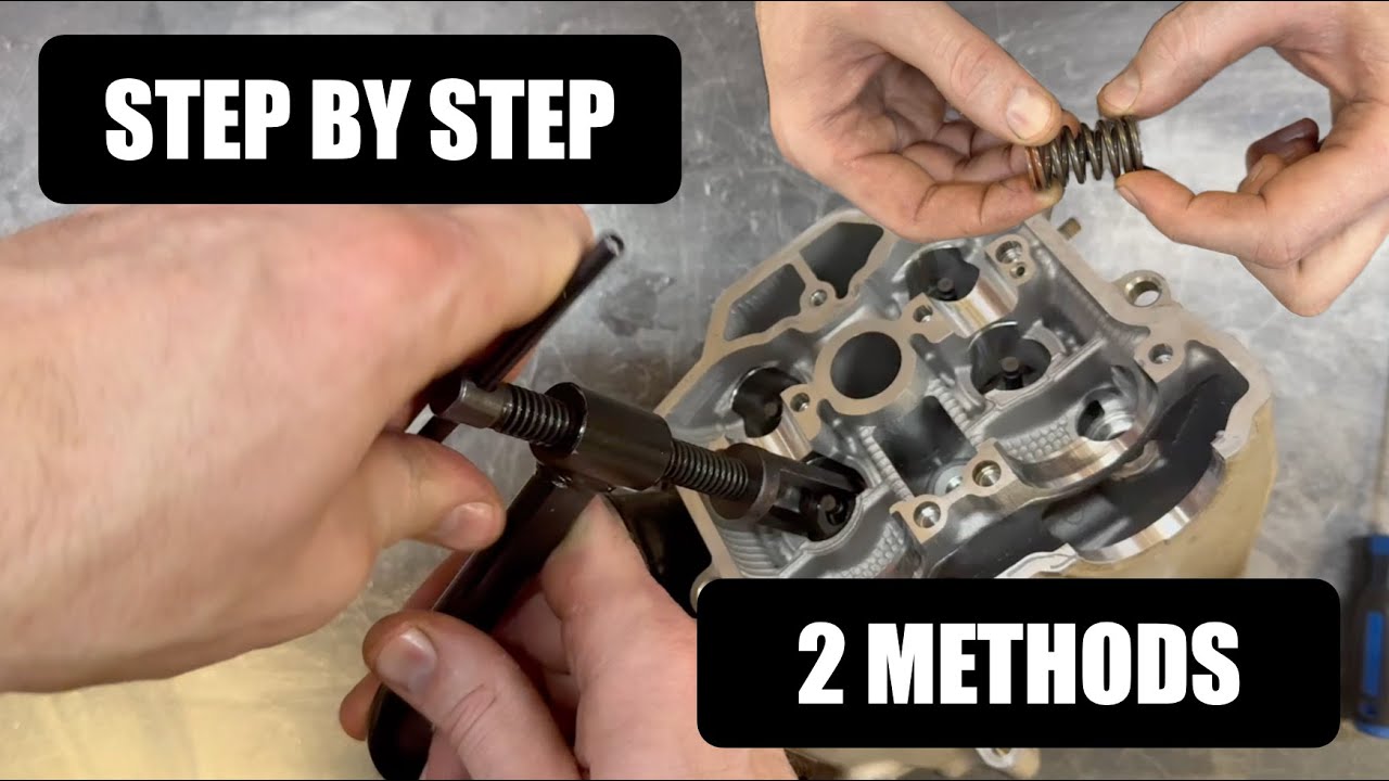 4 Stroke Head Assembly / Valve Install - YouTube
