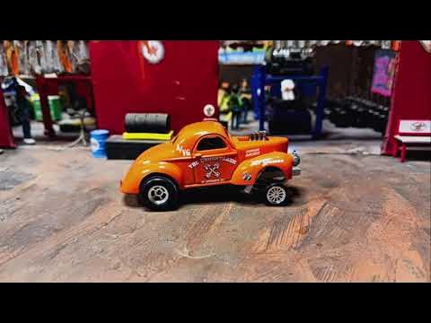 Hot Wheels 41 Willys Gasser Custom - YouTube