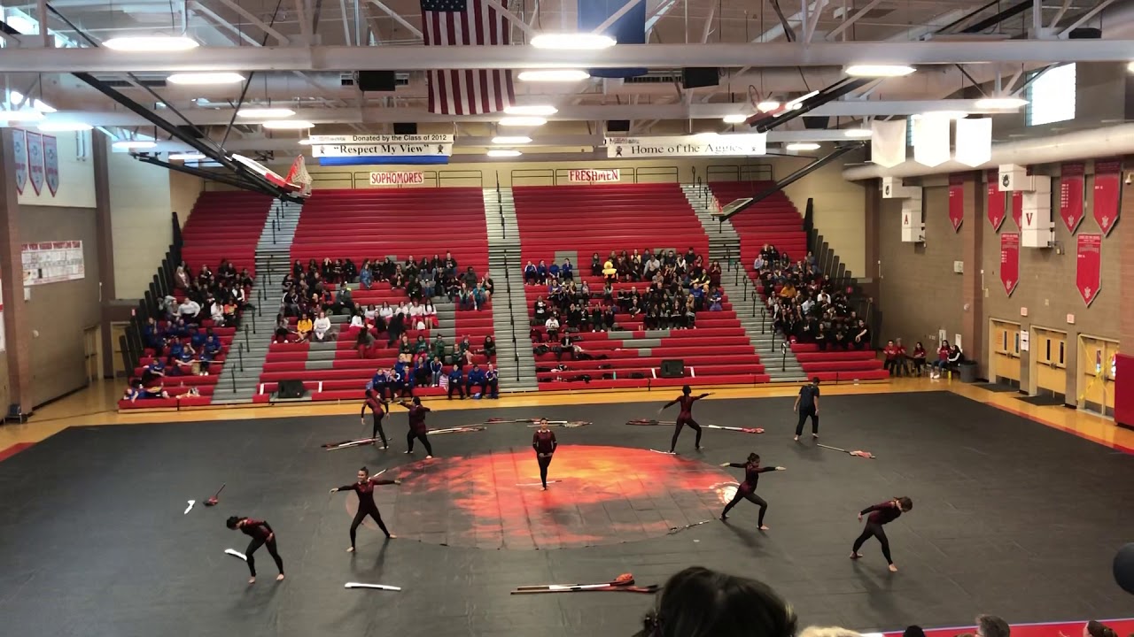 Clark High School Varsity Winter Guard - February 29th, 2020 - YouTube