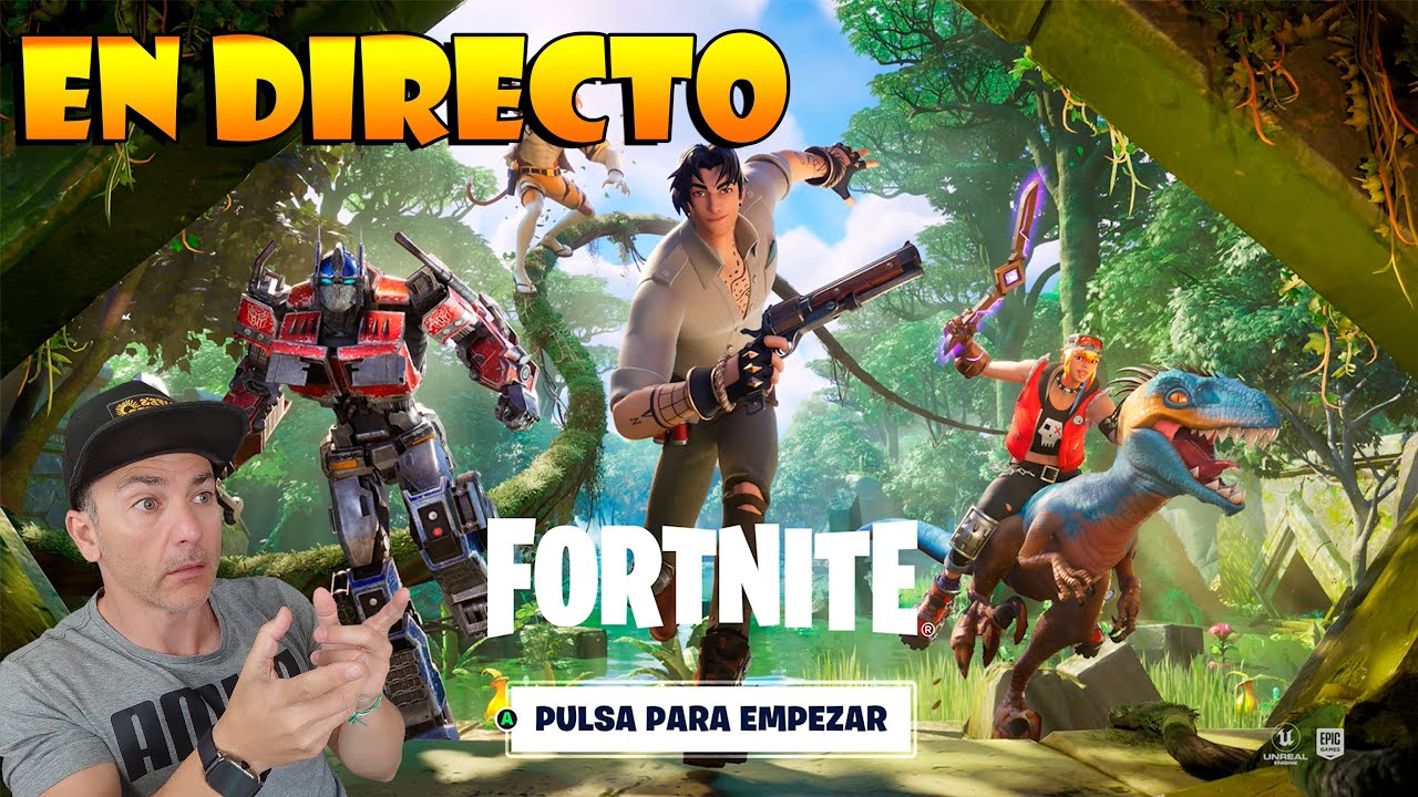 En DIRECTO probando la NUEVA temporada de FORTNITE con PABLO - YouTube