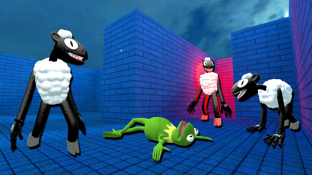 หนี Cartoon Sheep ในเขาวงกต - YouTube