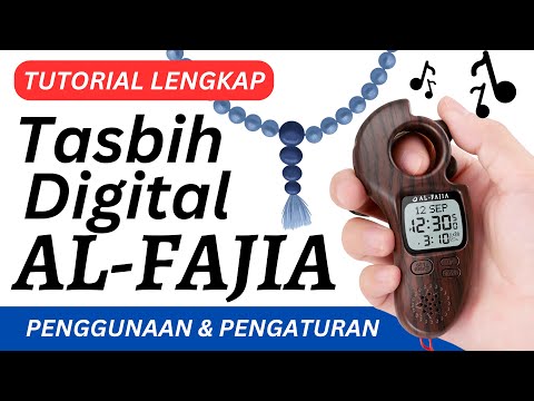🔥 TUTORIAL TASBIH DIGITAL AL-FAJIA 🔢 |  Penggunaan & Pengaturan Lengkap, Mudah Banget!