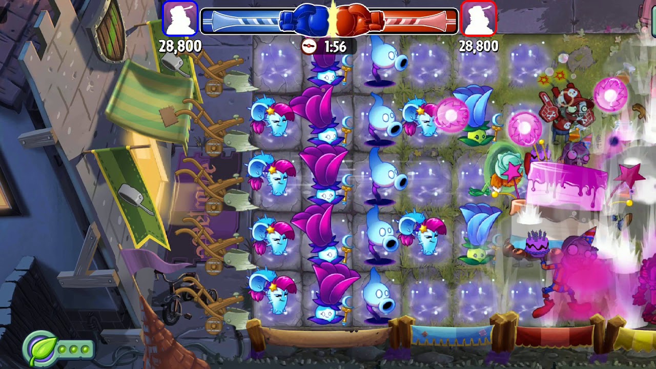 Plants vs Zombies 2 Battlez week 61 Practice room 2 Million no premium ...