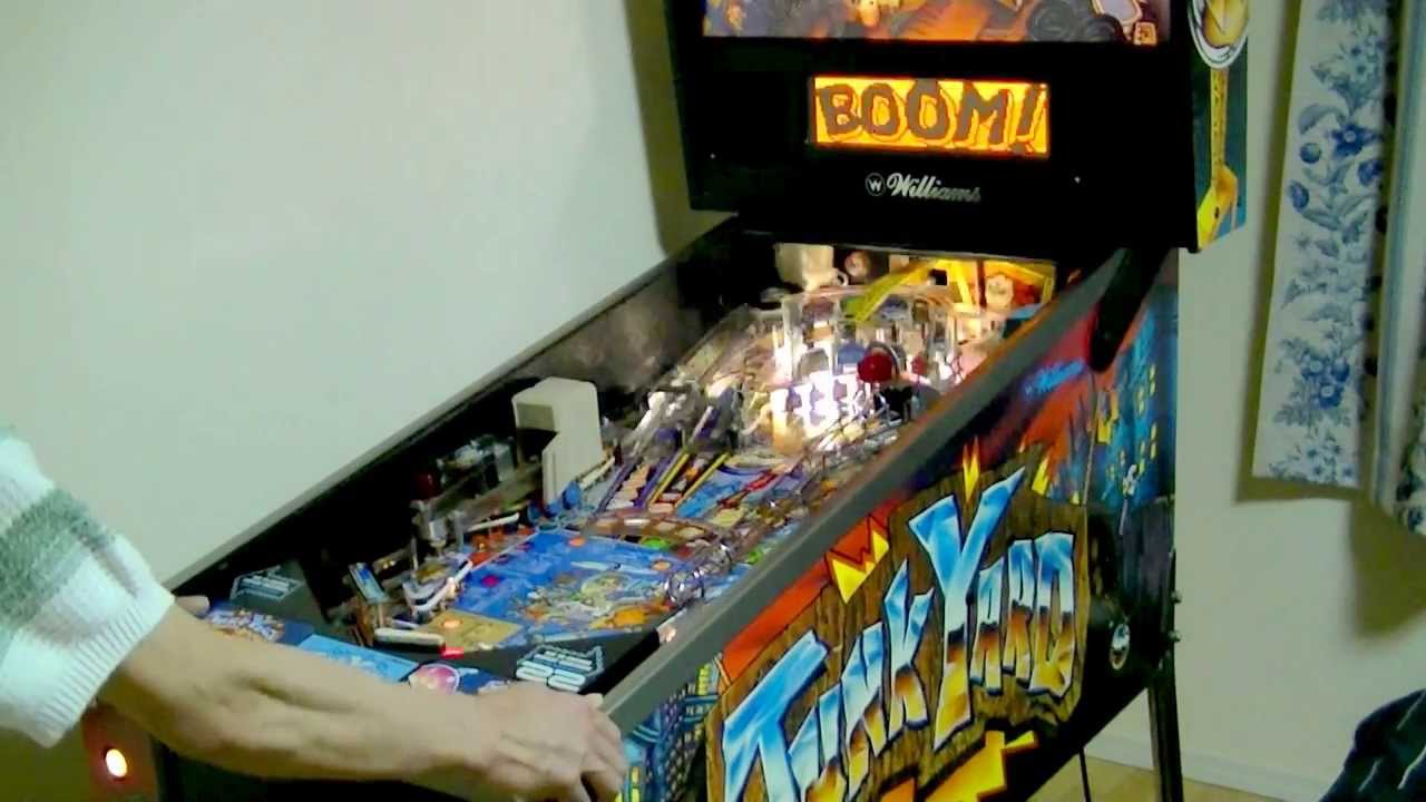 Junk Yard Pinball by Williams 1996 ピンボール ジャンク ヤード ピンボール - YouTube