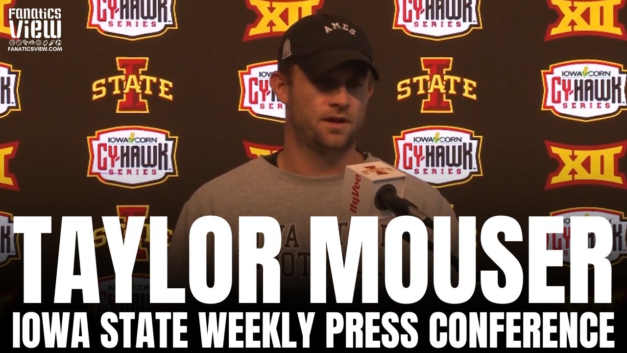 Taylor Mouser Discusses Iowa State Cyclones vs. Iowa Hawkeyes Matchup ...