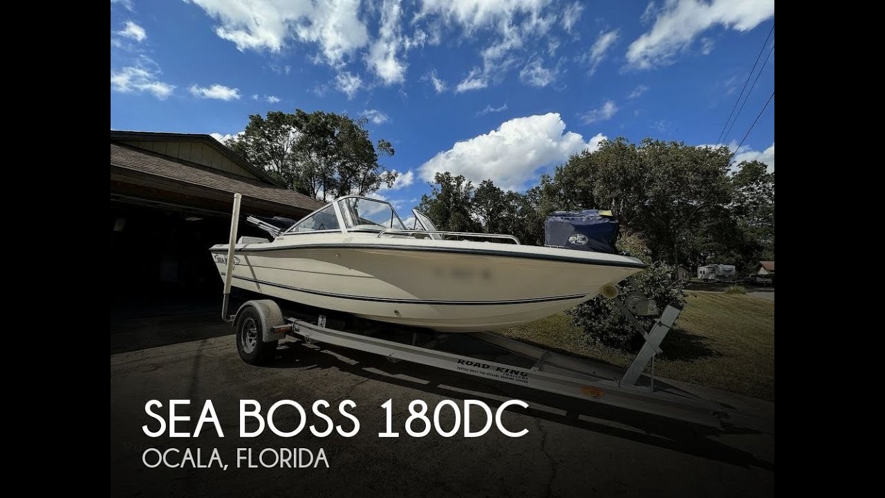 [SOLD] Used 2006 Sea Boss 180DC in Ocala, Florida - YouTube