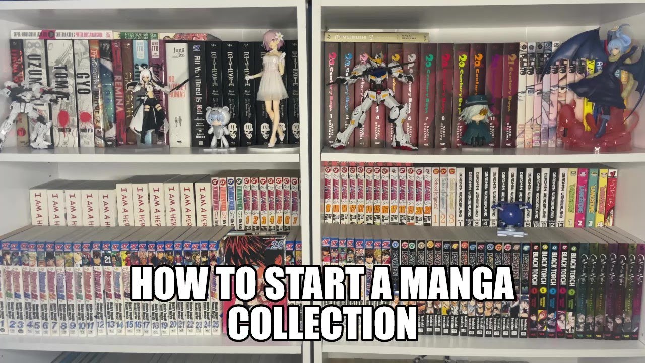 Tips For Starting A Manga Collection - YouTube