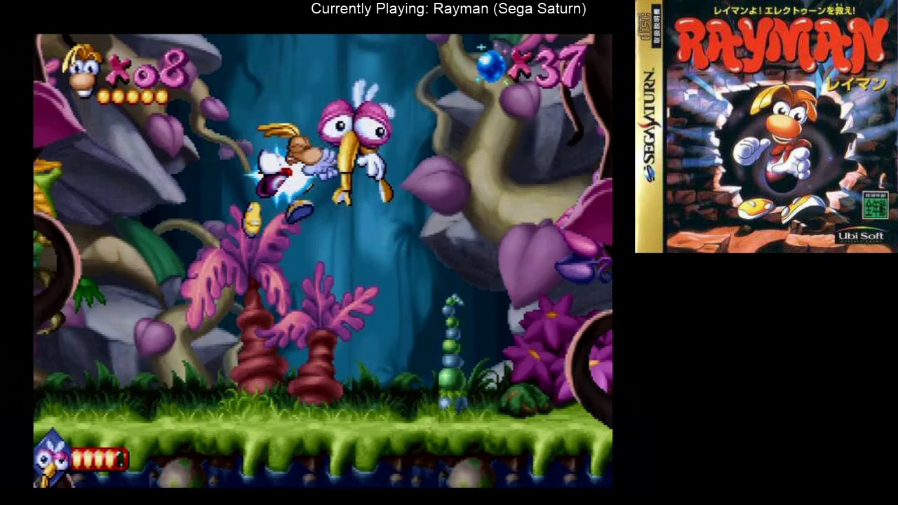 Rayman Sega Saturn Part 1 - YouTube