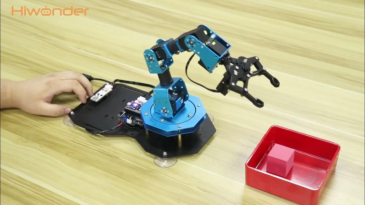 xArm ESP32 Tutorial--Touch Detection Gripping - YouTube