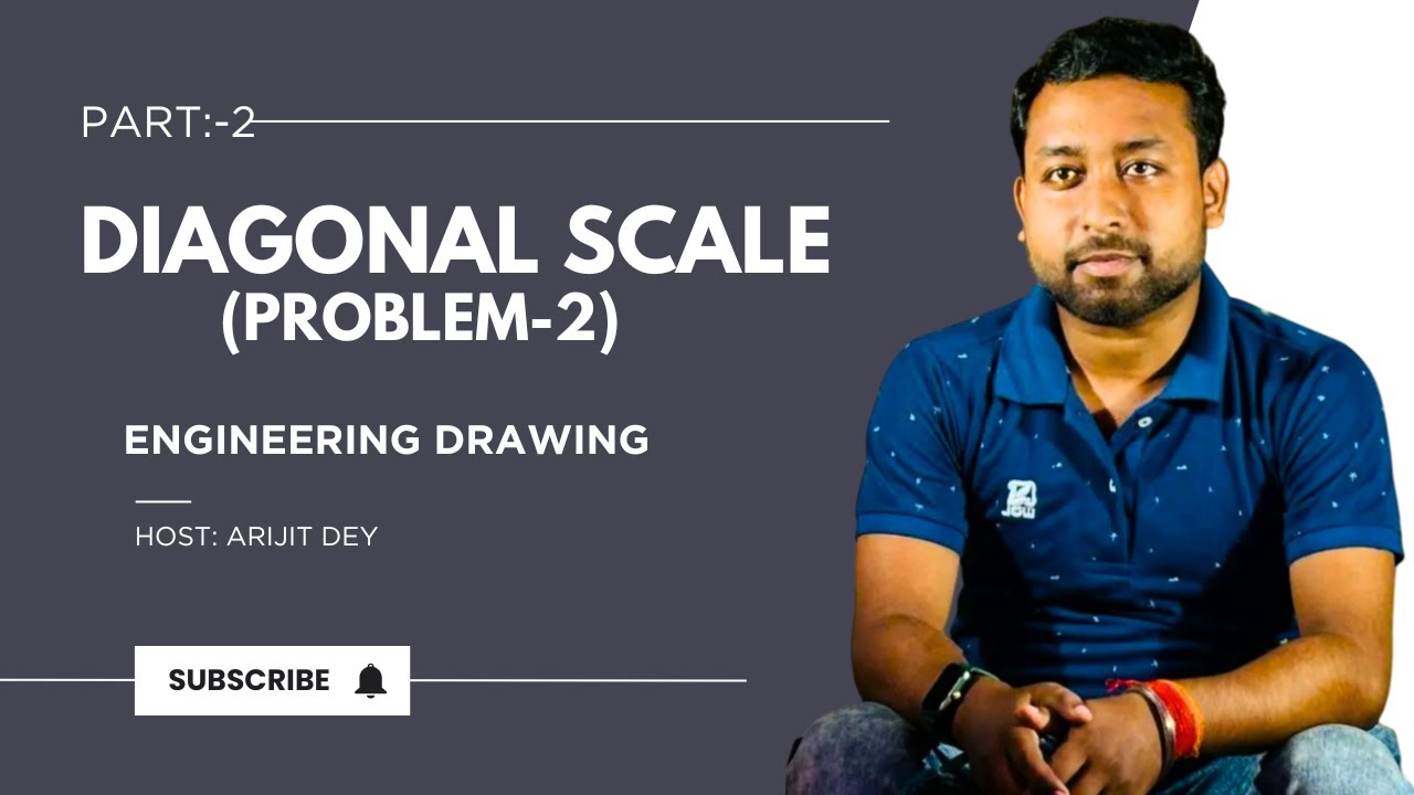 DIAGONAL SCALE (PROBLEM-2) - YouTube