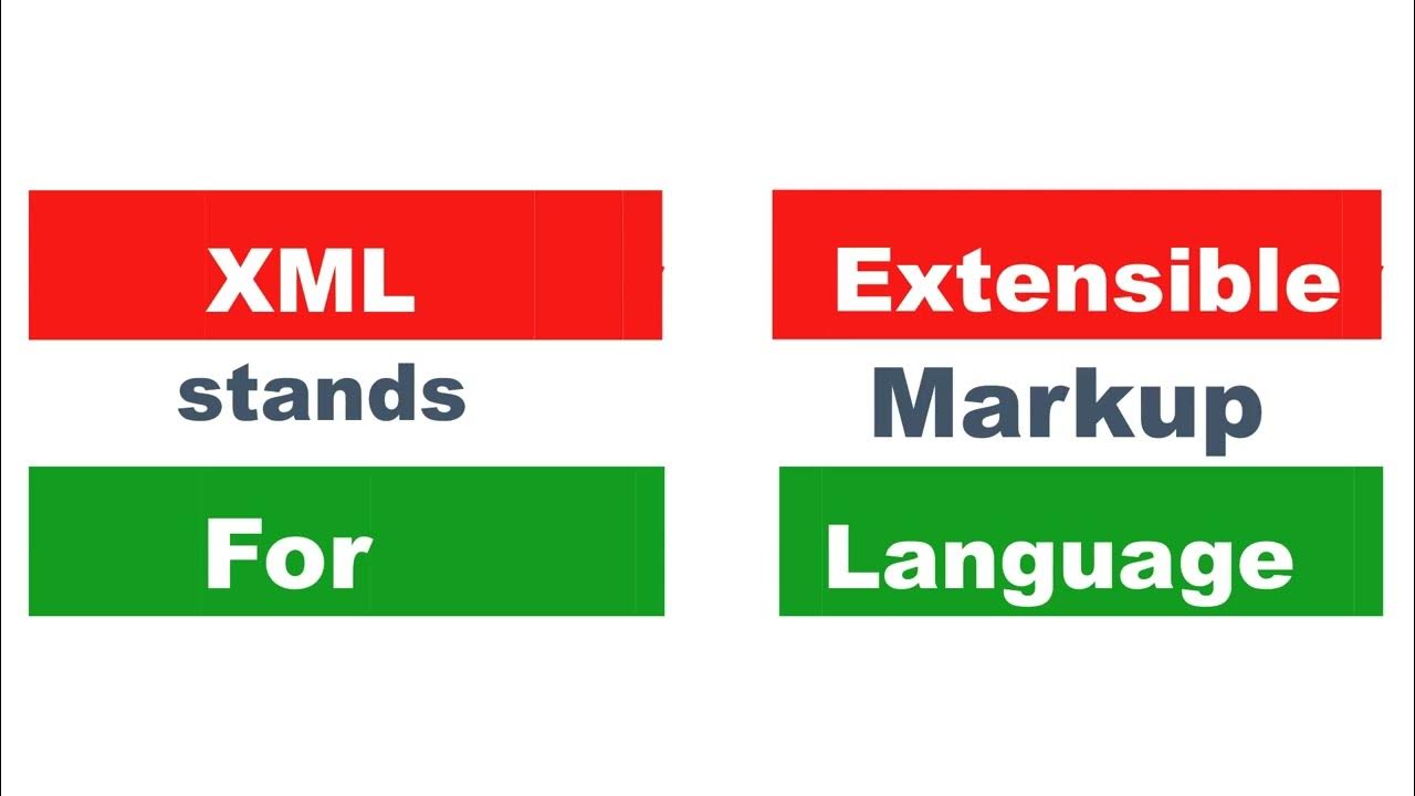 Super Beginner's Guide to understand XML - YouTube