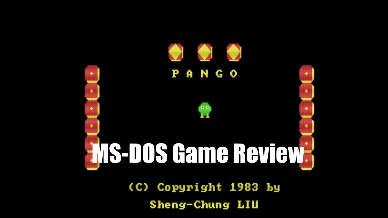 Pengo 1983 - MS-DOS Game Review - YouTube