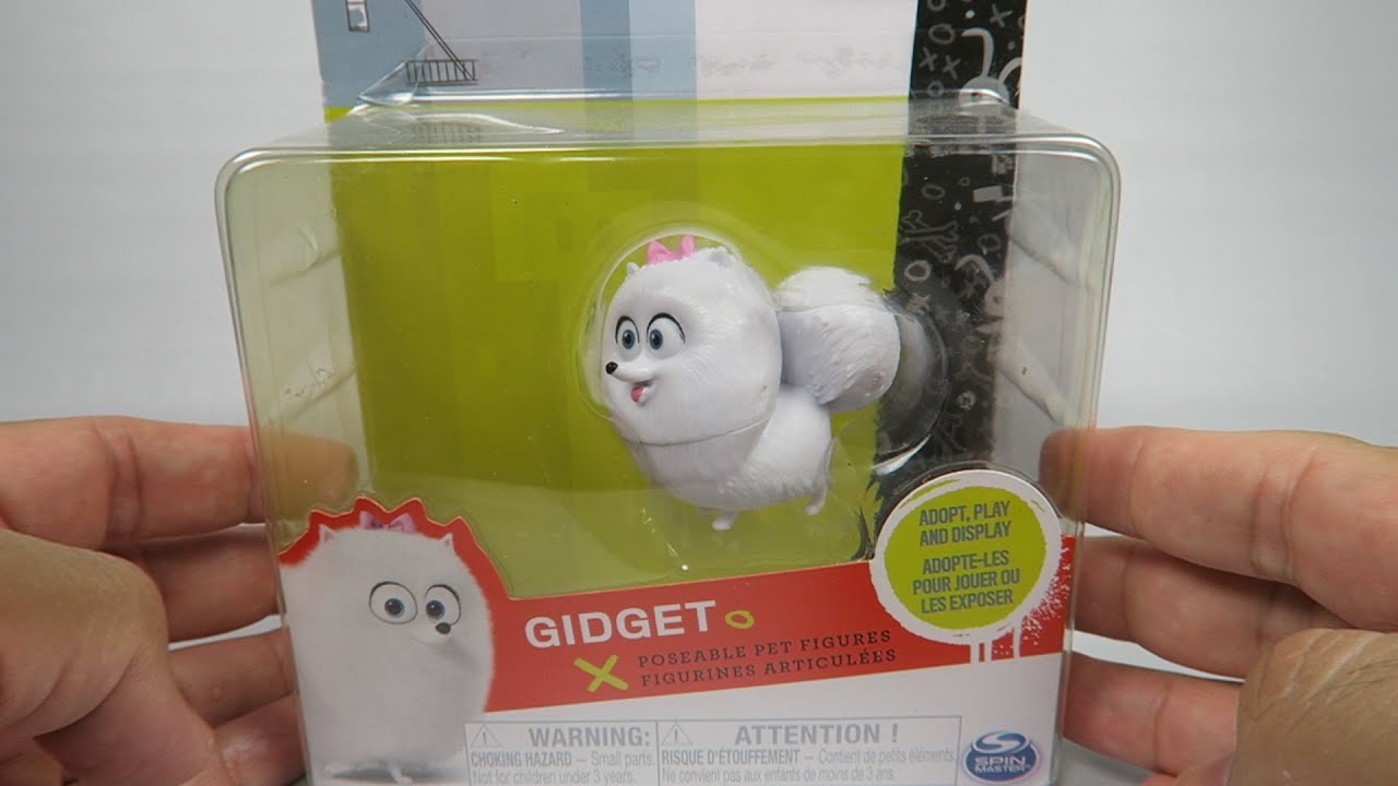 The Secret Life of Pets Poseable Pet Figure - Gidget - YouTube