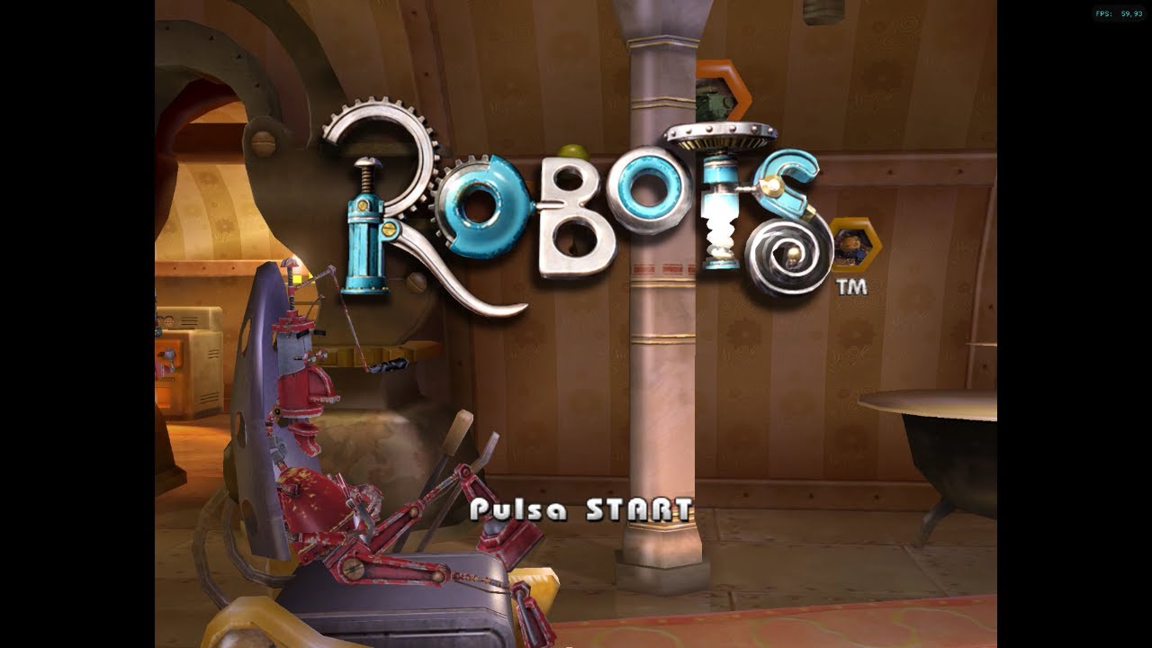 Robots (Español) de Nintendo Gamecube con emulador Dolphin. Gameplay de ...