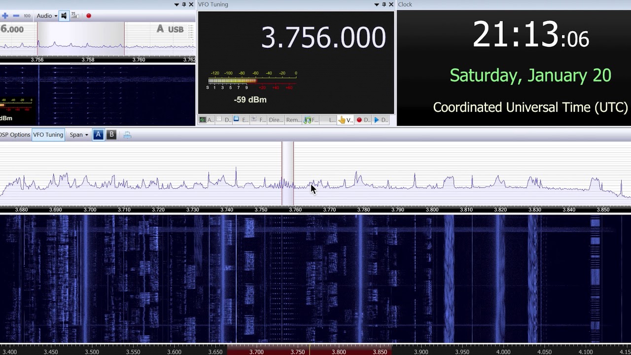 20 01 2018 The Pip 2112 On 3756 Khz Youtube