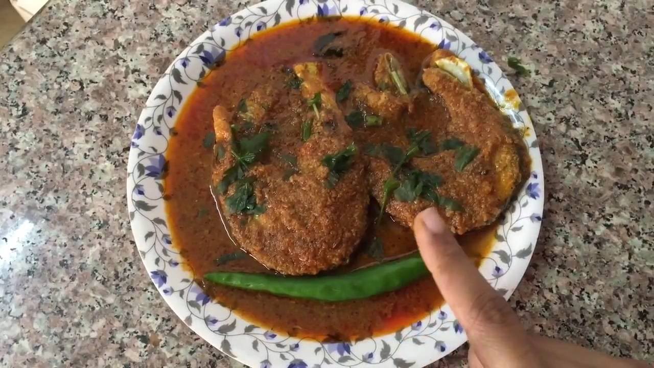 Fish curry ( biya) - YouTube
