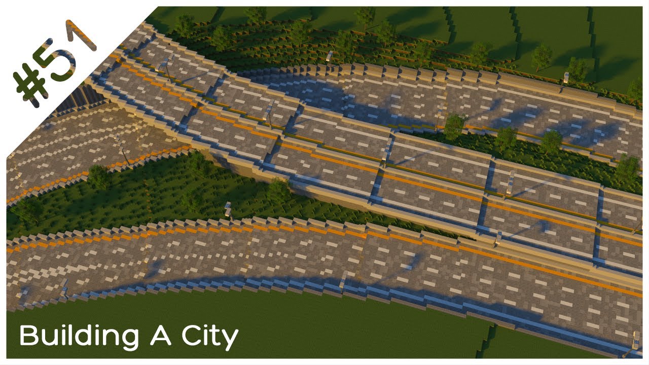 Building A City #51 (S2) // Highway Junction // Minecraft Timelapse ...