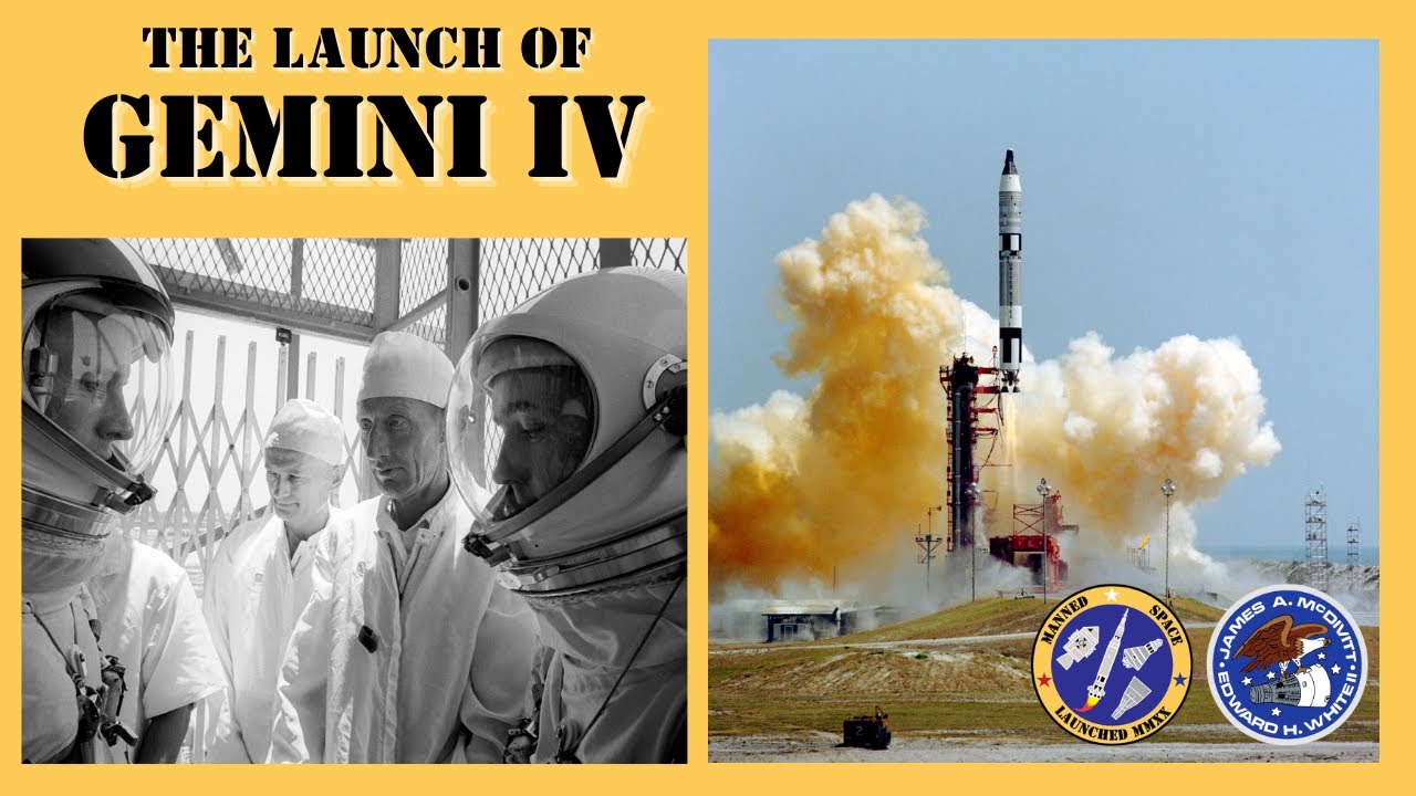 Manned Space History | Launch of Gemini IV | 60th Anniversary | June 3 ...