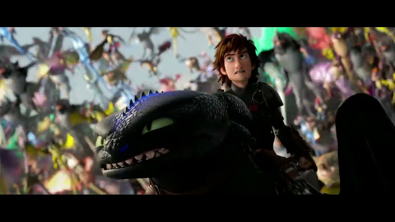Toothless vs The Bewilderbeast (How to Train Your Dragon 2) - YouTube